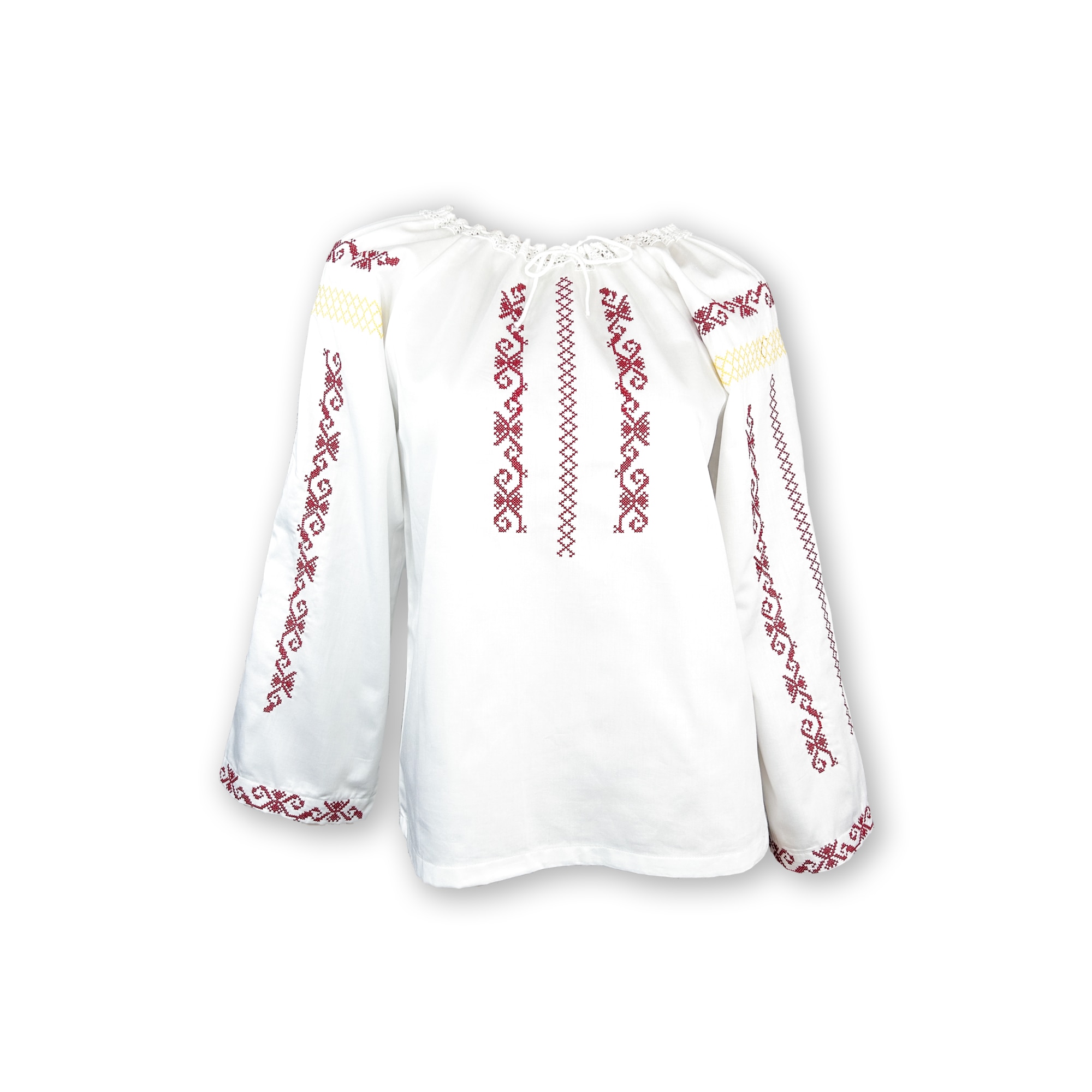 Costum popular fete - Irina, marimea 128 - eMAG.ro