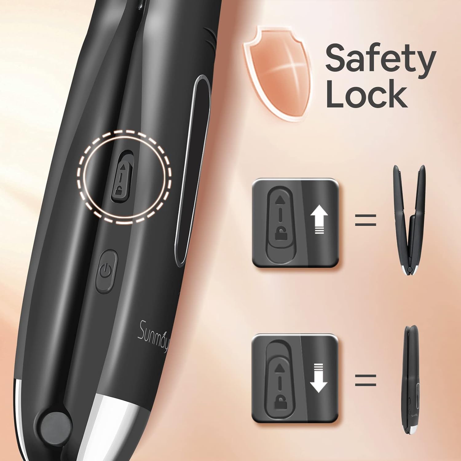 Placa de Indreptat si Ondulat Parul, Wireless, Invelis Ceramic ...