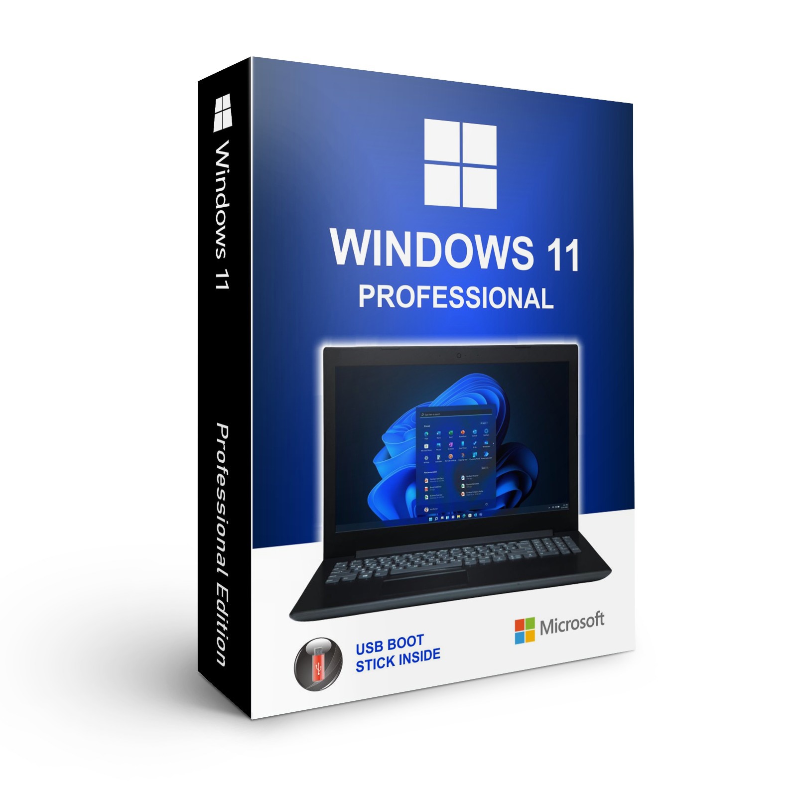 Licenta Windows 11 Pro USB si Office 2021 Pro Plus Medialess - eMAG.ro