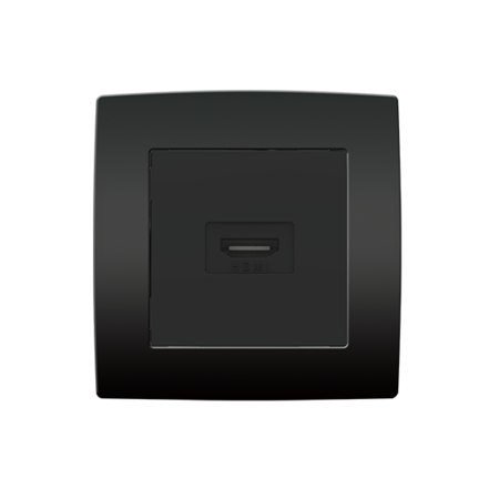 HDMI розетка Elmark City, Антрацит - eMAG.bg