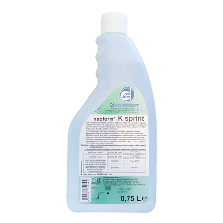 Solutie dezinfectanta pentru suprafete Neoform K Sprint, cu ...