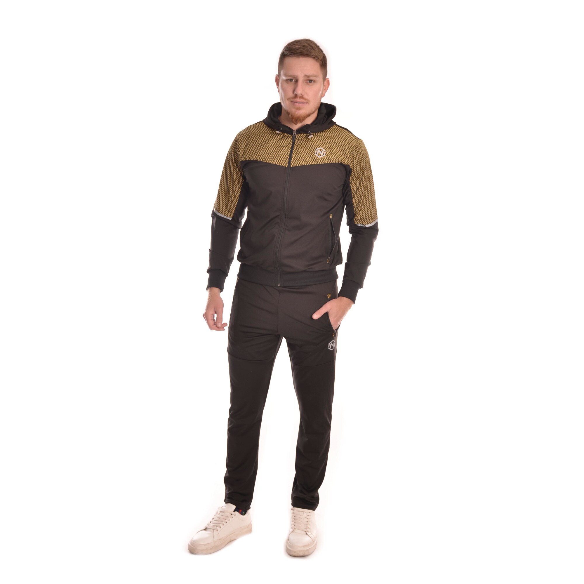 Trening barbati, Norex, Negru/Verde, M - eMAG.ro