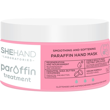 Parafina pentru maini, cu unt de shea, tratament, 80g, SheHand - eMAG.ro