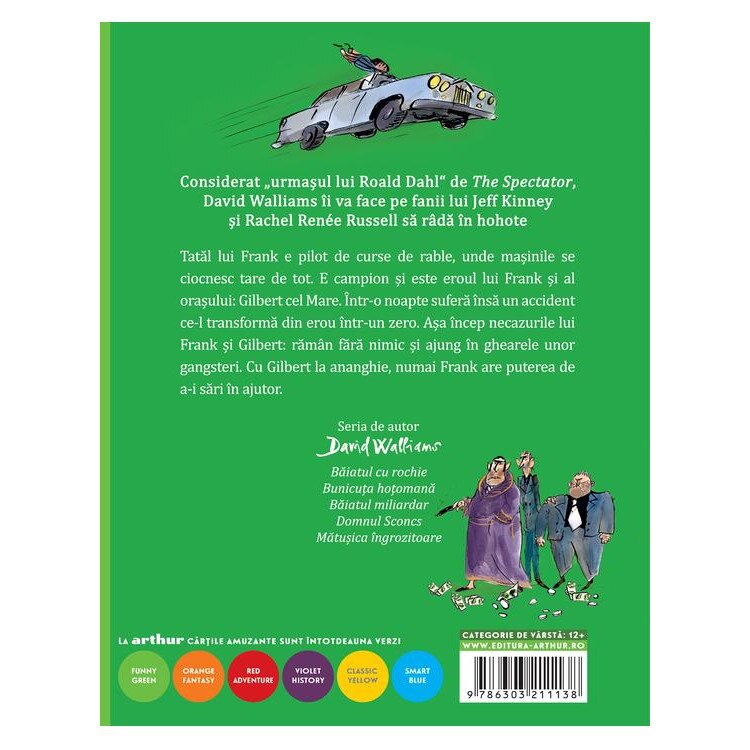 Tatal rau, David Walliams, editura Arthur - eMAG.ro