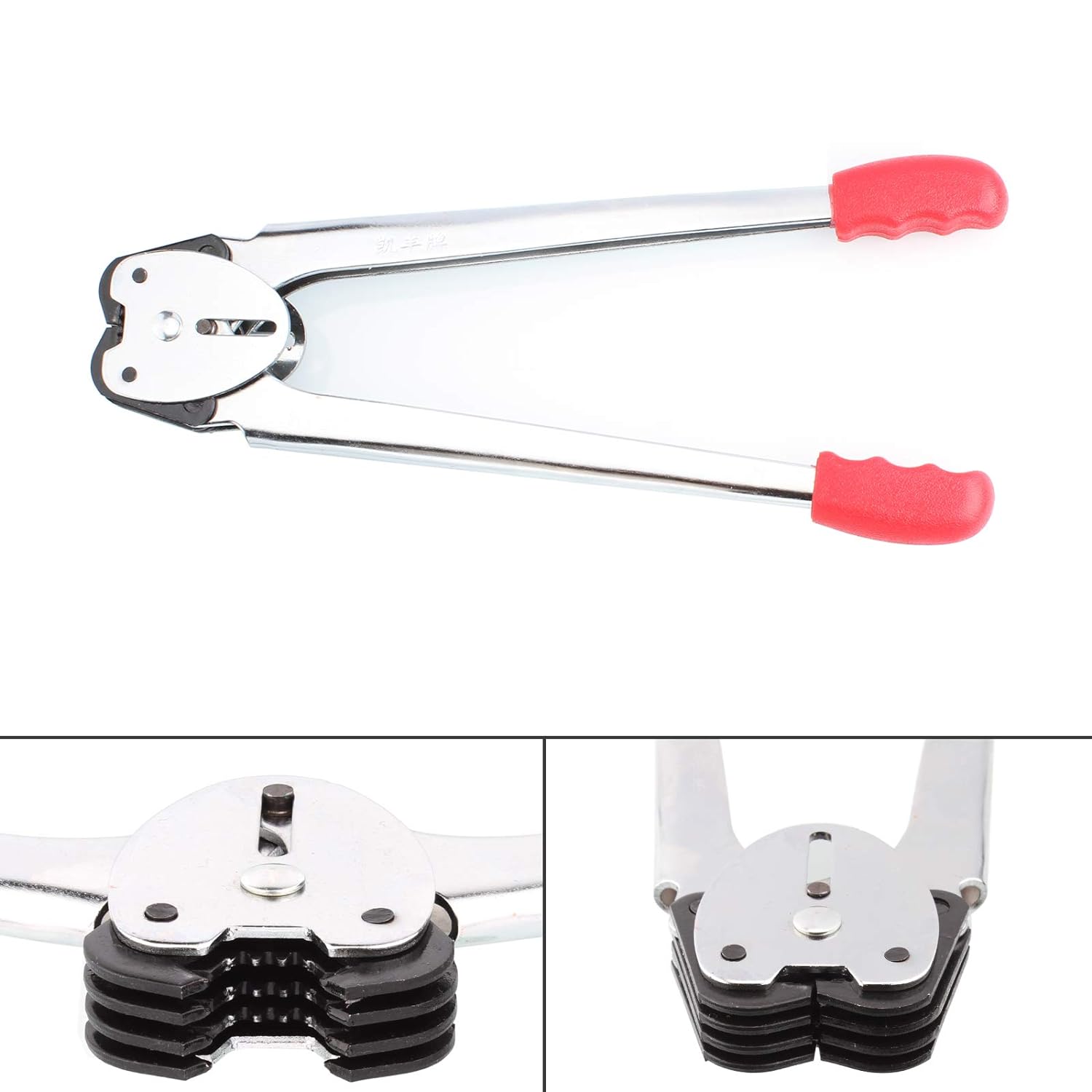 Комплект метален обтегач с PP лента 16 мм х 100 м, метални скоби и ...