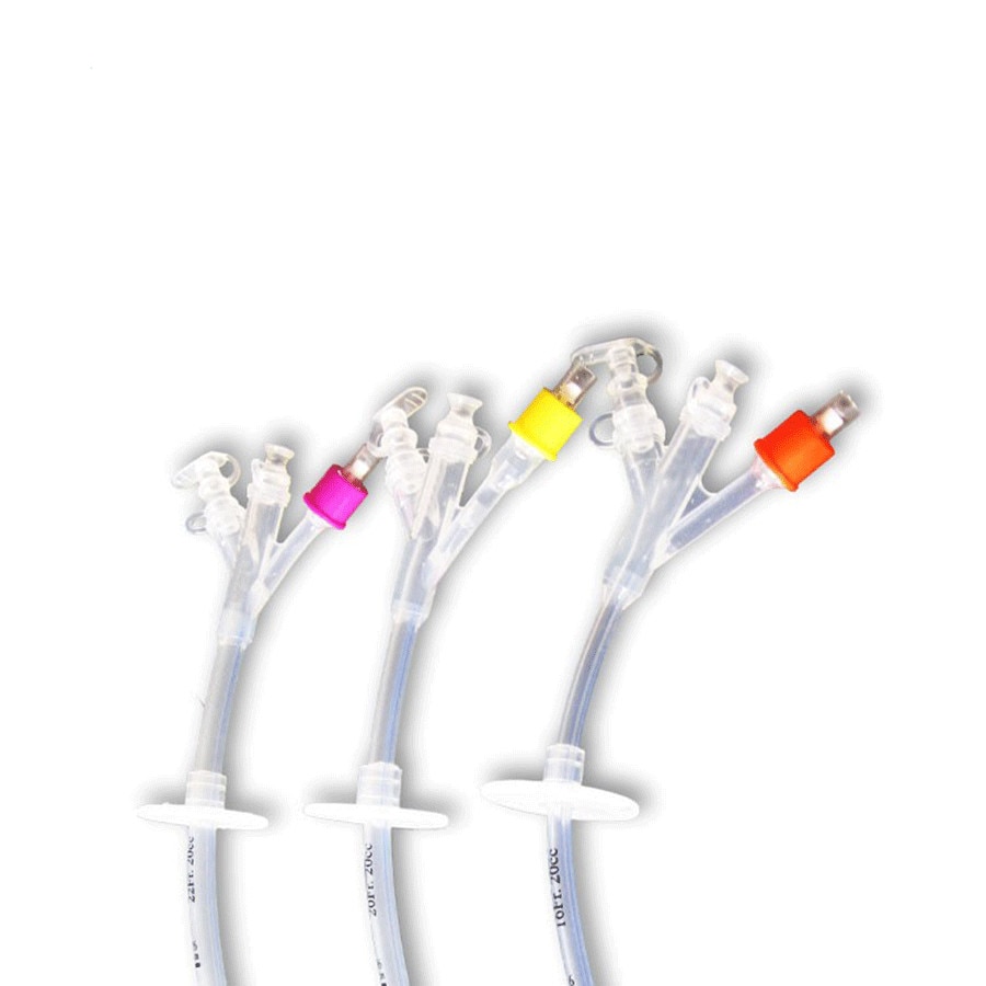 Tuburi de gastrostomie Fushan, Silicon, Multicolor - eMAG.ro