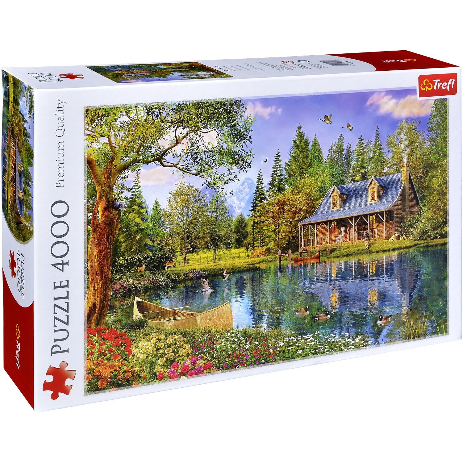 Puzzle Trefl de 4000 piese - Idila de dupa-amiaza - eMAG.ro