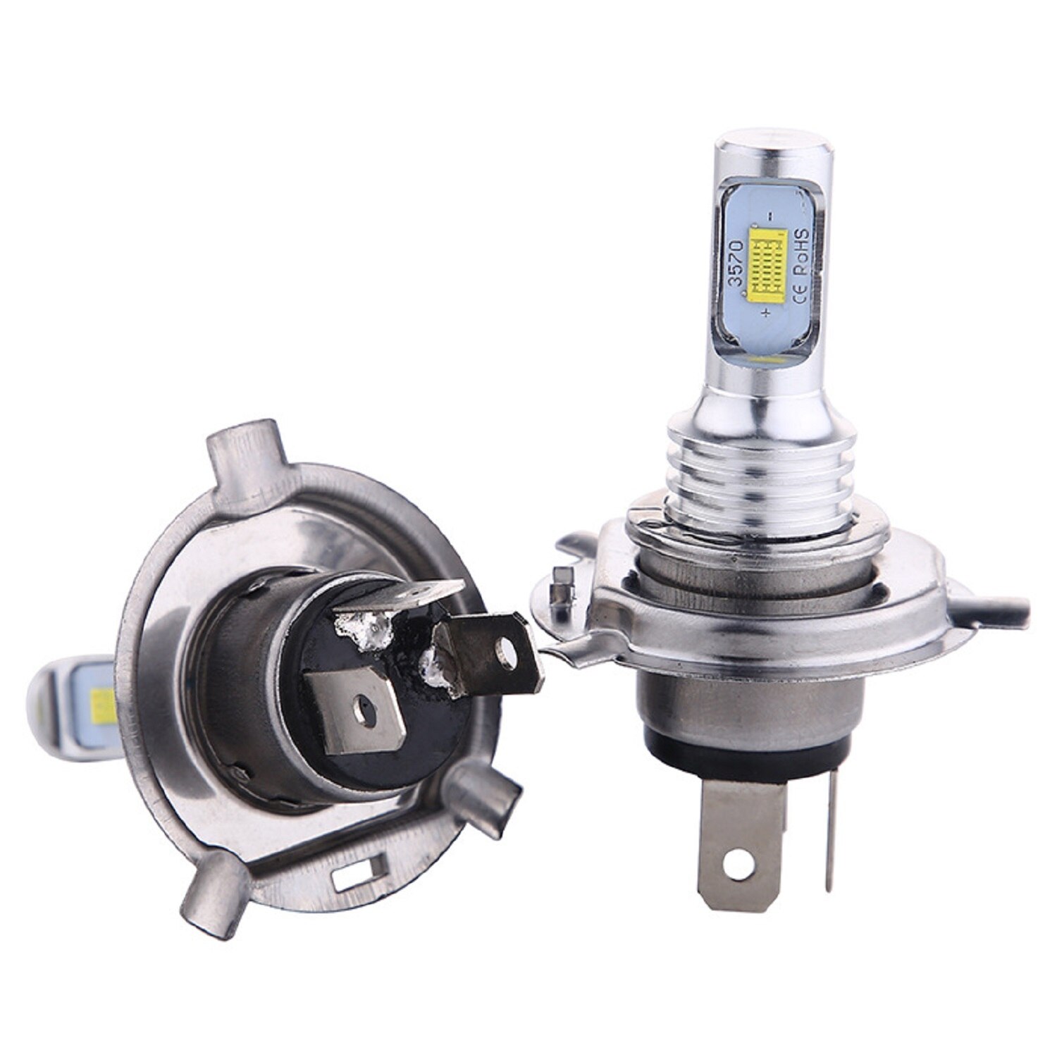 Set 2 Becuri de ceata auto, LED H7, 4000LM, Alb - eMAG.ro