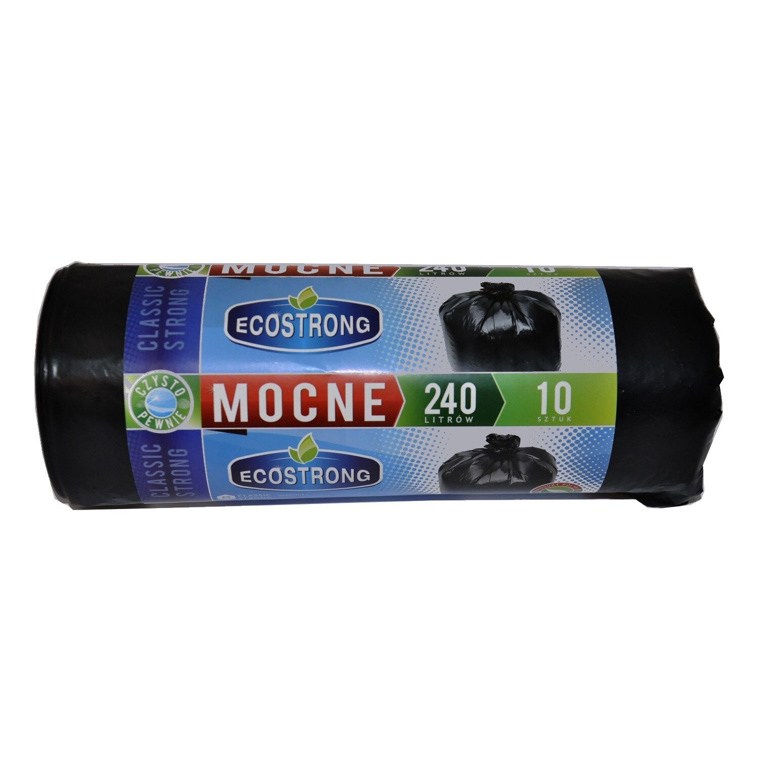 Set 10 saci de gunoi, Costa, LPDE, Negru, 240l - eMAG.ro