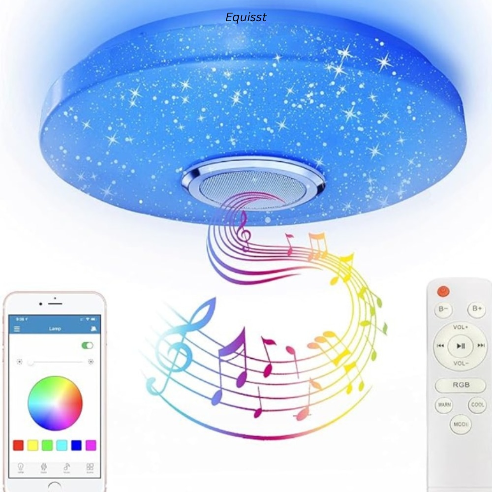 Lampa Equisst®, Smart, plafoniera LED, RGB, difuzor incorporat ...