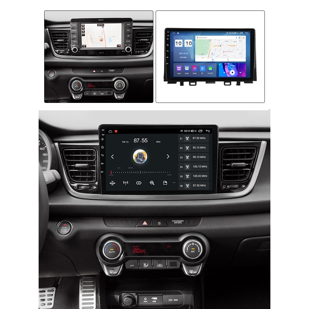 Navigáció Kia Rio YB 2016-2020, NAVIGPS, 4 GB RAM és 64 GB ROM, 9 ...