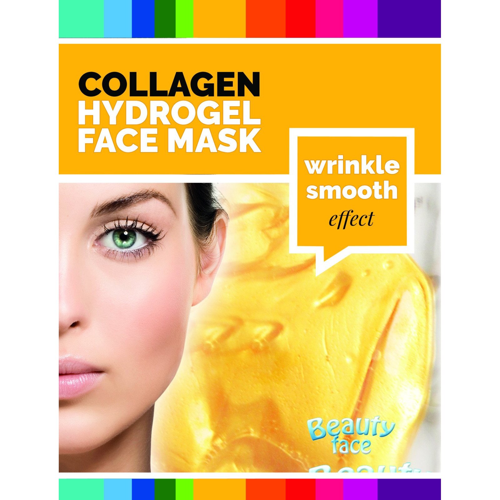 Маска за лице за хидратиране на лицето с колаген, BEAUTY FACE IST - eMAG.bg