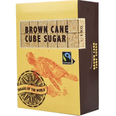 Zahar brun cubic din trestie de zahar 1 Kg - eMAG.ro