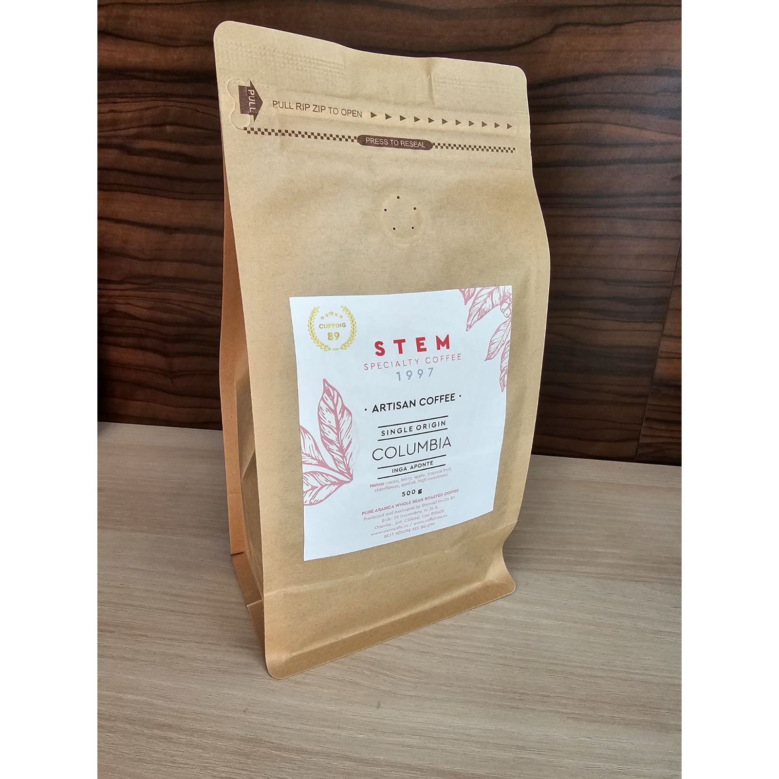 Cafea boabe Stem Columbia 500gr - eMAG.ro