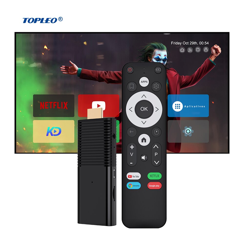 Media Player TV Stick 4K UltraHD Android, 8 GB, Wi-Fi, Bluetooth ...