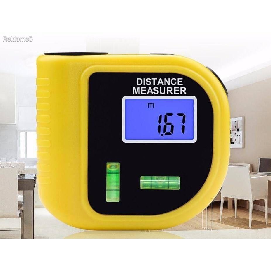 Telemetru ultrasunet indicator laser pana la 30 m - eMAG.ro