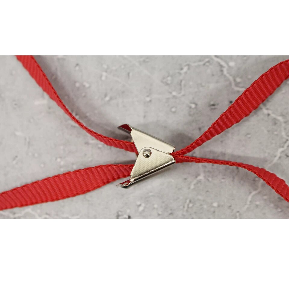 Set 2 clipsuri metalice, latime 12 mm, dimensiuni 14 x 22 mm, argintii ...