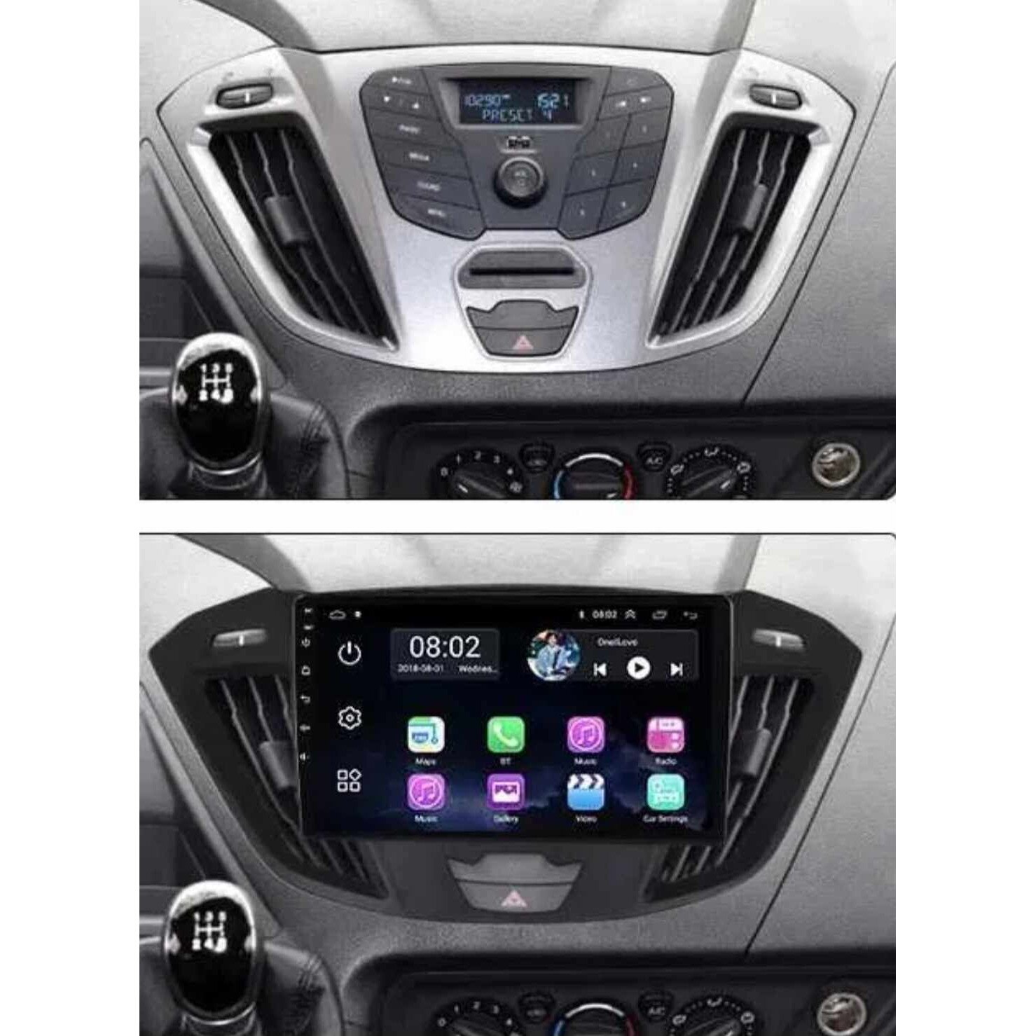 Navigatie auto, ZT1, Multimedia, Pentru Ford Transit 2013-2018, Android ...