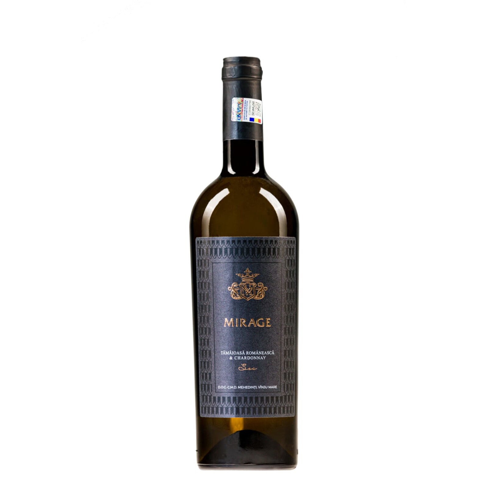 Vin alb Mirage Tamaioasa Romaneasca & Chardonnay 750ml - eMAG.ro