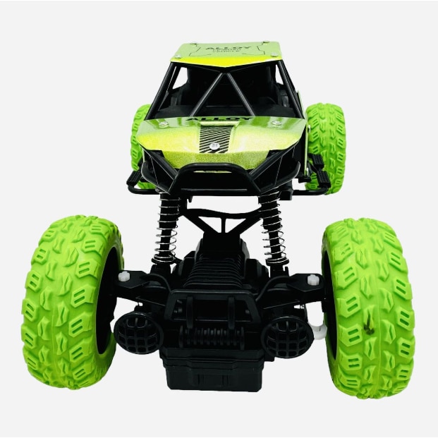 Masina off-road cu telecomanda, 4x4, metalica, cu roti mari din cauciuc ...