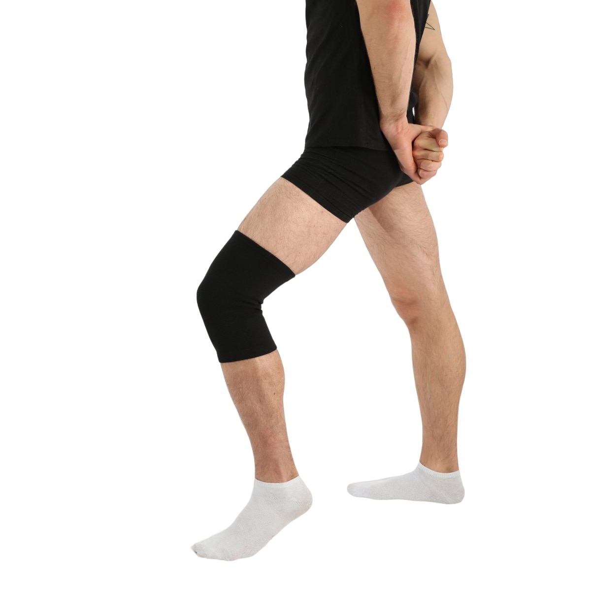 Genunchiera medicala elastica din poliester - marime universala - eMAG.ro