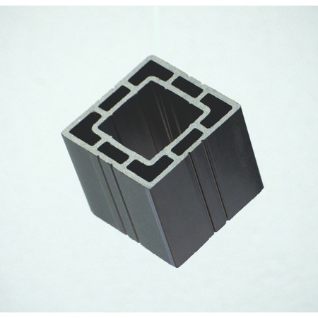 Stalp de sustinere gard lemn compozit WPC 2000 X 90 X 90 mm - eMAG.ro