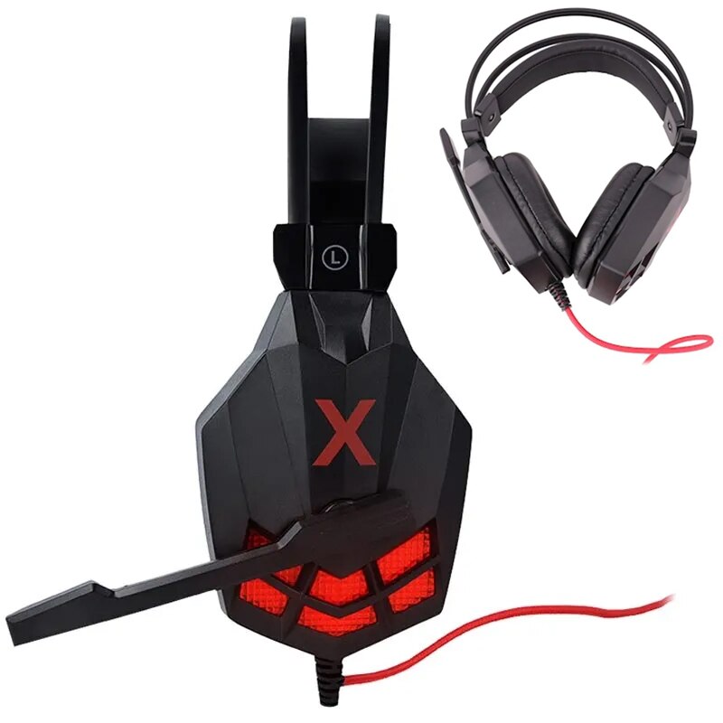 Casti gaming PC NYTRO MX EVO 200, Over-Ear, 40mm, Microfon Rotativ ...