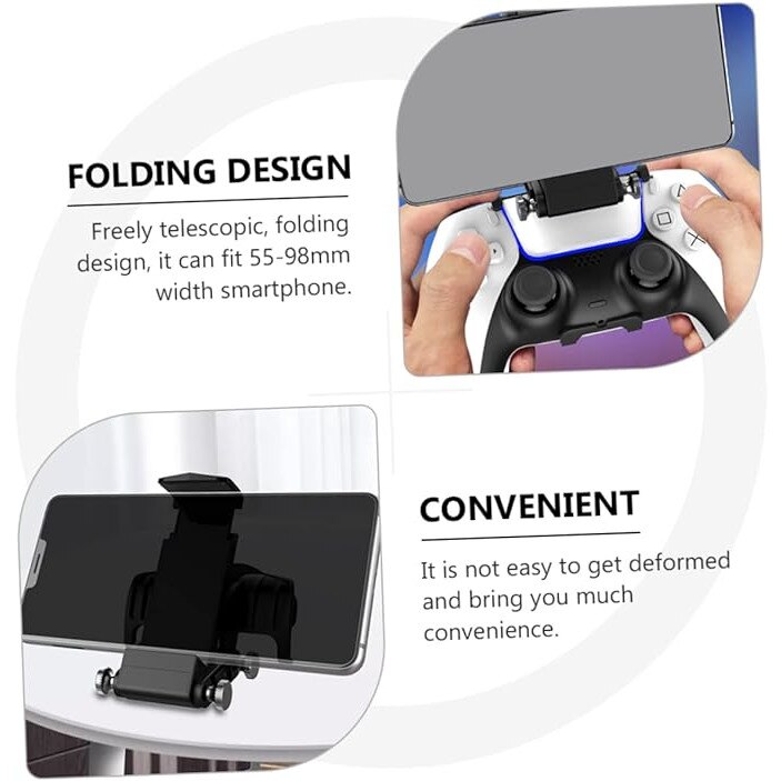 Suport telefon pentru controller Xbox Series X/S, Aisdelu®, PowerA MOGA ...