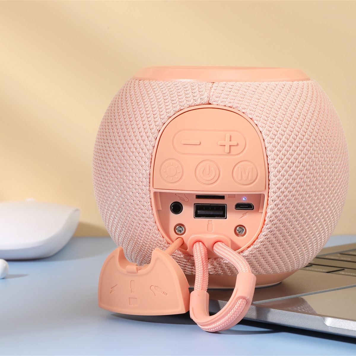 Mini boxa portabila inteligenta wireless 1200mah durata de viata a ...