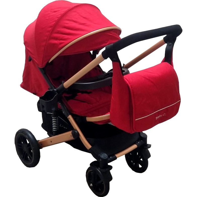 Количка за новородено 2 в 1 BABY CARE PRO 512, С включена бебешка чанта ...