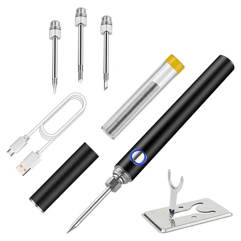 Set pistol de lipit letcon, portabil, wireless, acumulator incorporat ...