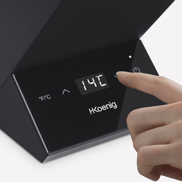 Racitor pentru vin H.Koenig, LVX26, capacitate 1 sticla, pentru vin sau ...