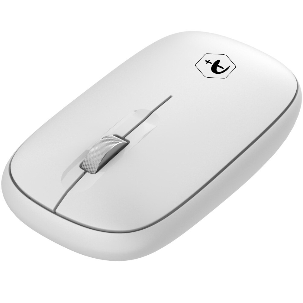 Mouse office A+ wireless, 1200 dpi, silent switch, metalic scroll ...