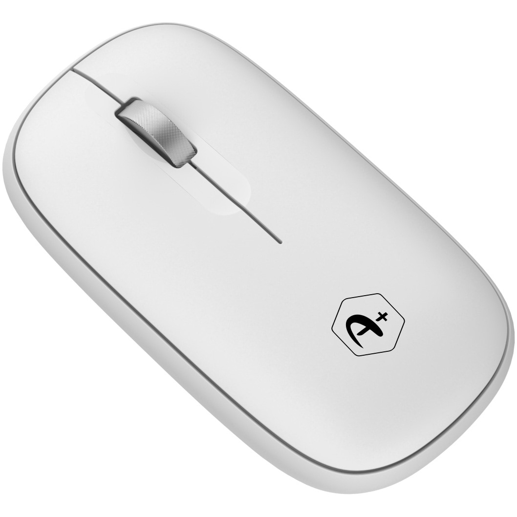 Mouse office A+ wireless, 1200 dpi, silent switch, metalic scroll ...