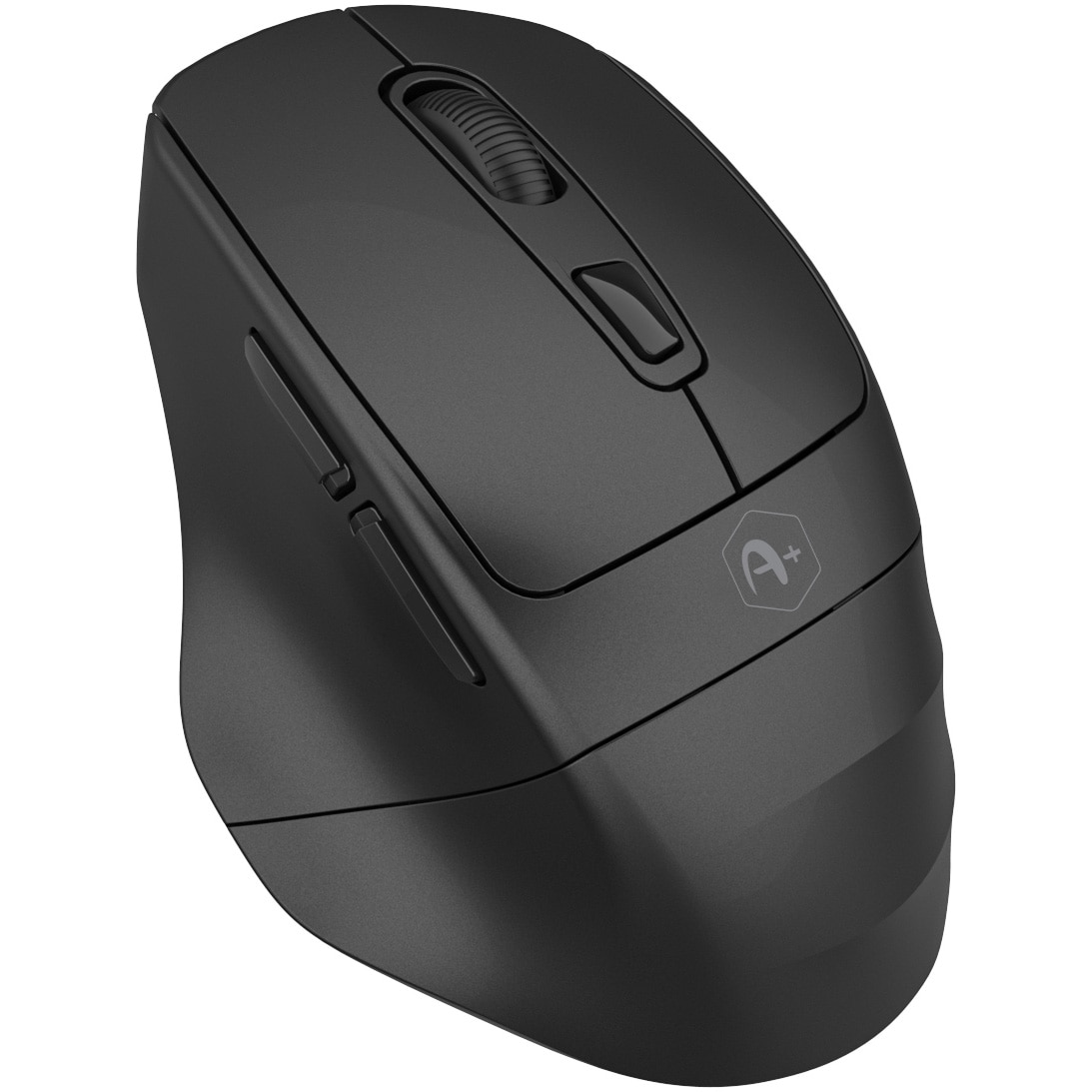 Mouse office A+ wireless, 1600 dpi, silent, black - eMAG.ro