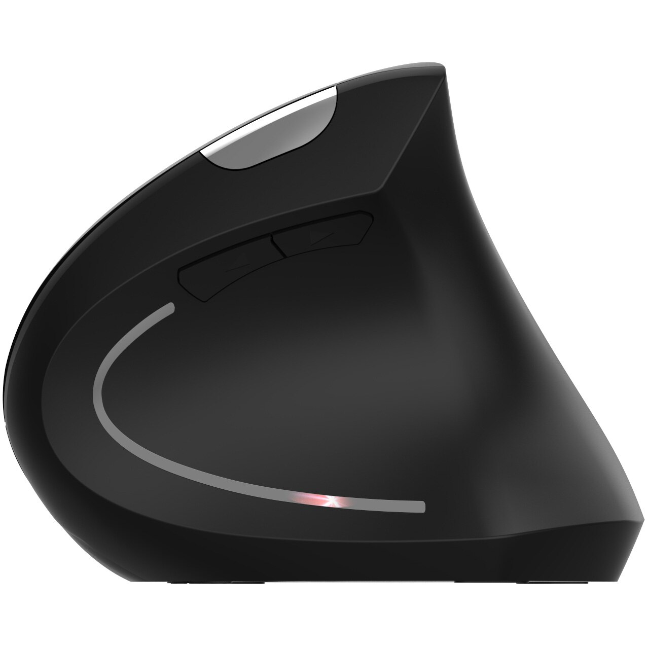 Mouse office A+ wireless vertical, 1600 dpi, black - eMAG.ro