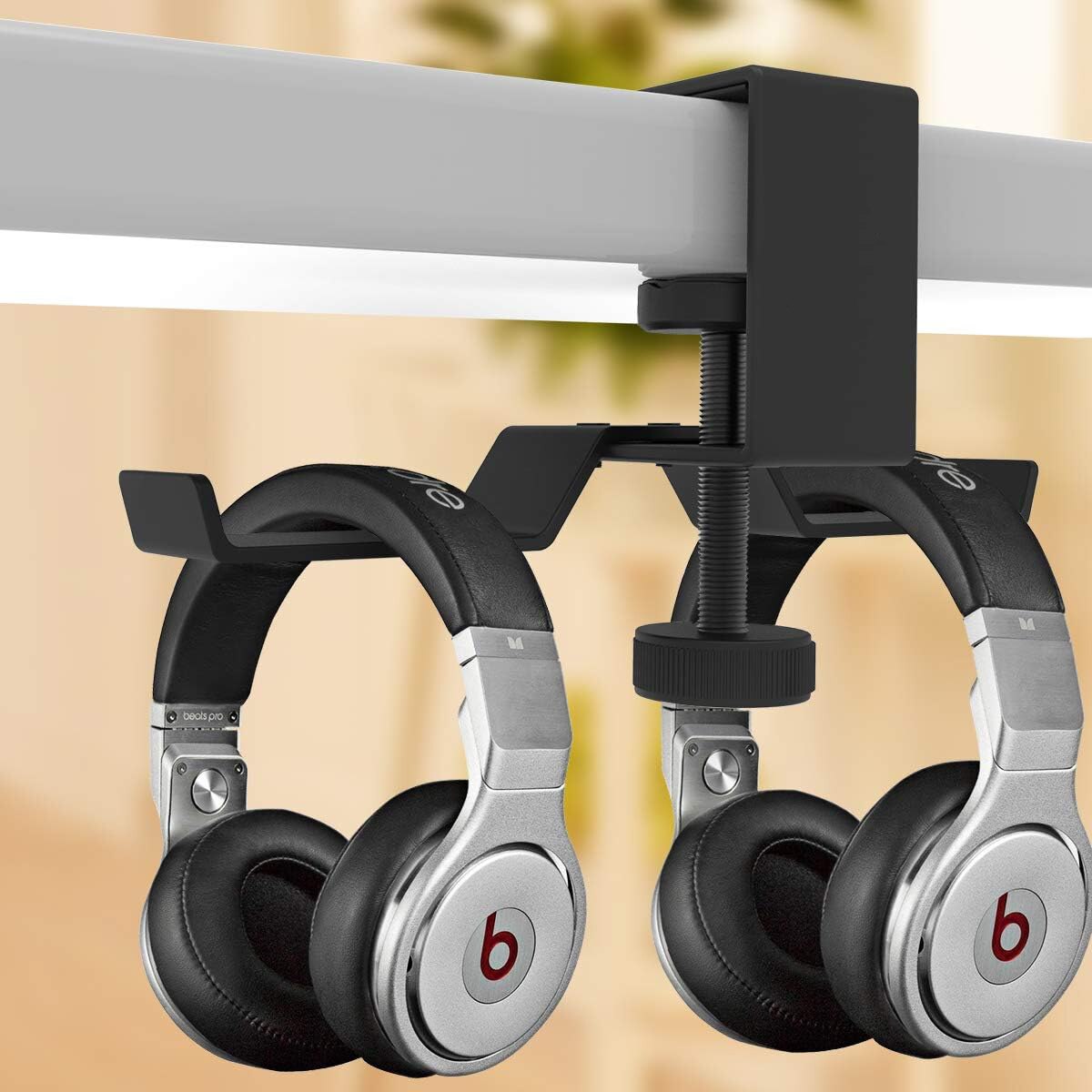 Suport pentru casti, Metal, Negru - eMAG.ro