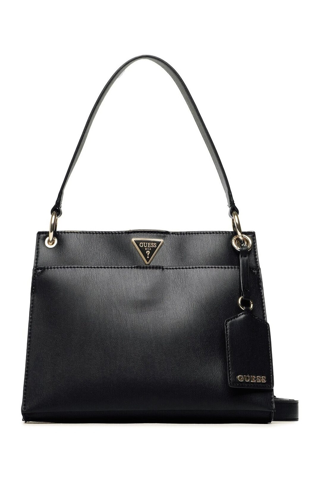 Geanta dama, Guess, 190231706533, Piele ecologica, Negru, 29x24x10 ...