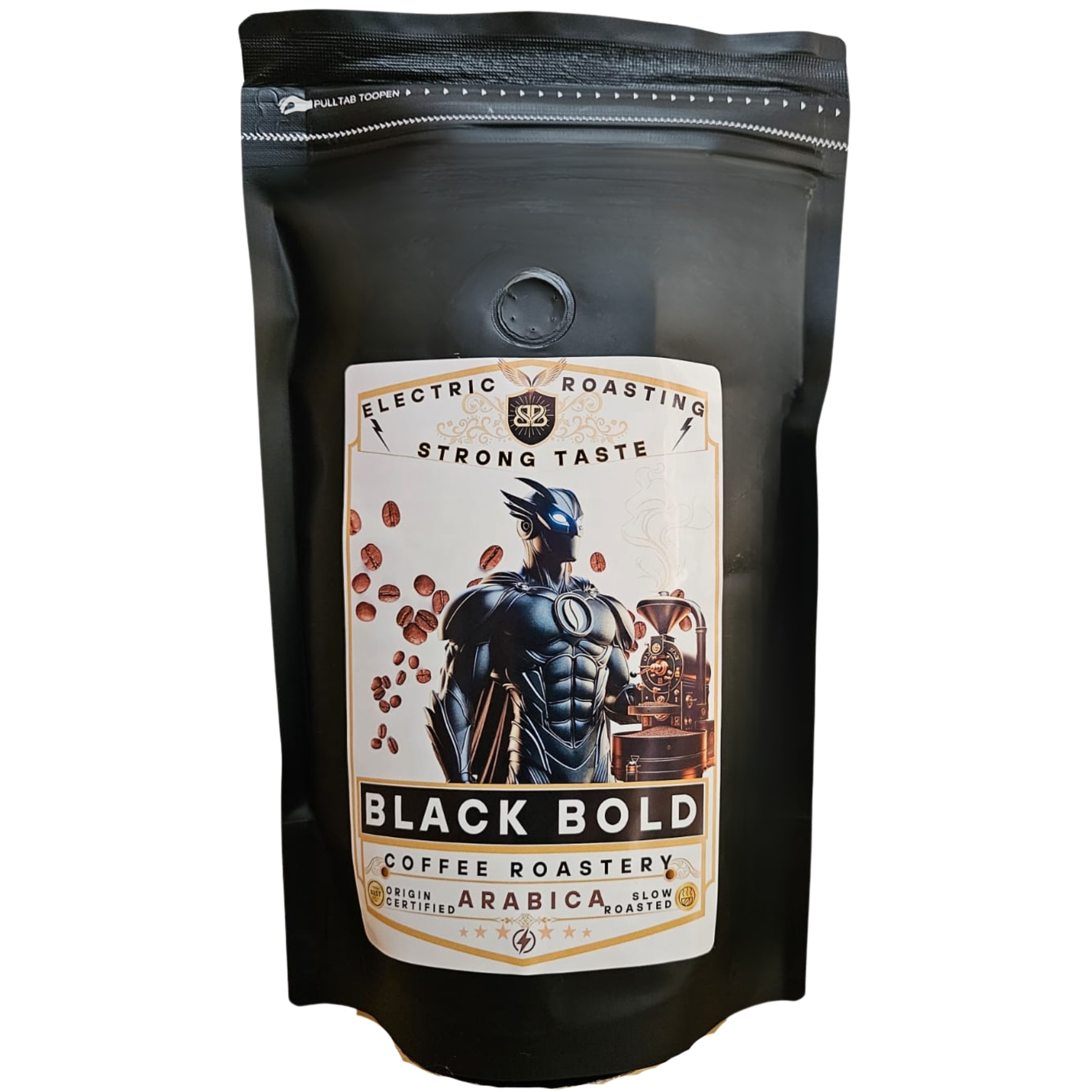 Cafea Boabe de Specialitate, 100% Arabica, Prajire Controlata, Black ...