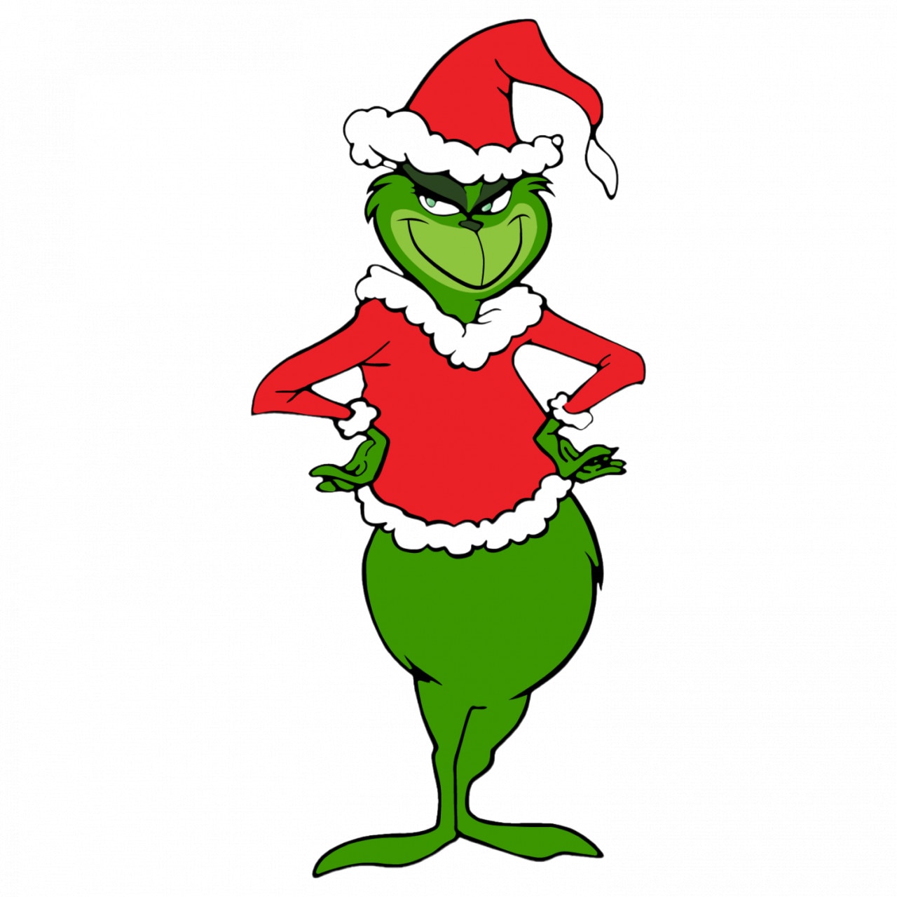 Set 5 bucati, Sticker decorativ, Grinch care a furat craciunul ...