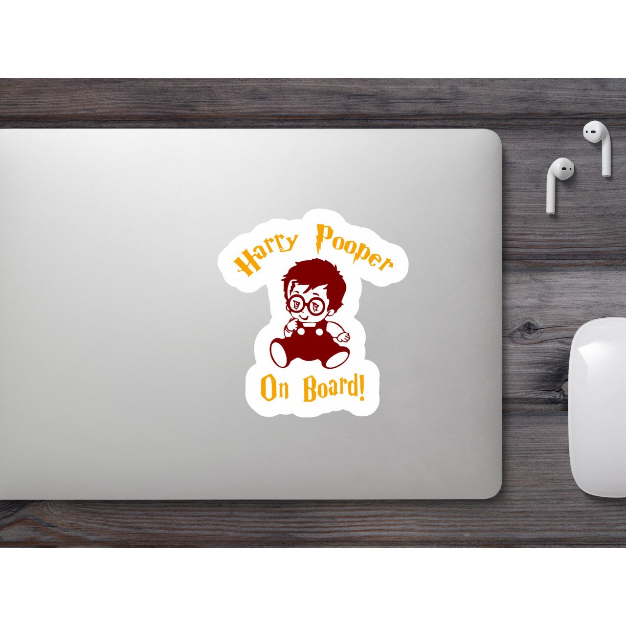 Set 4 bucati, Sticker decorativ, Harry Potter Copil in masina ...