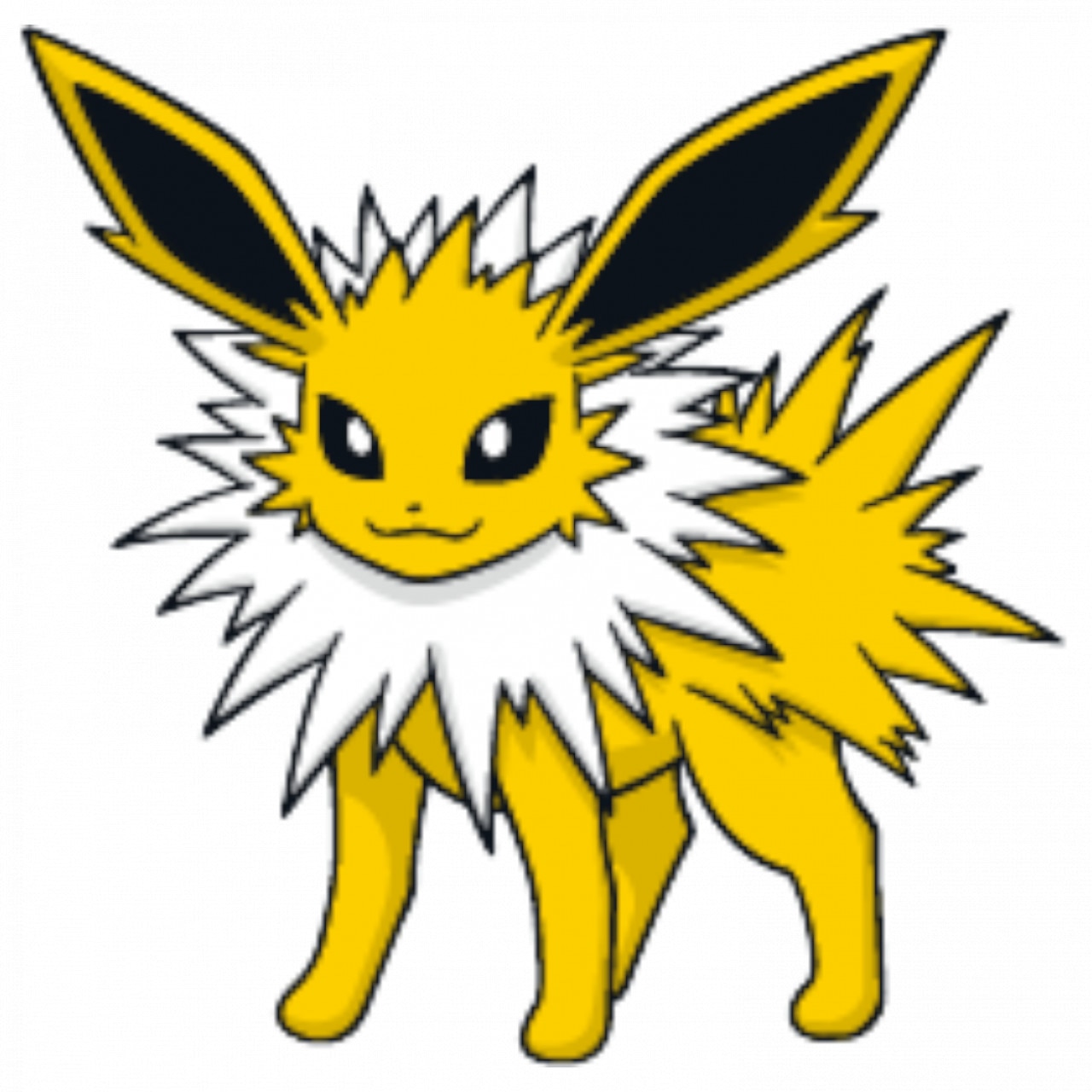 Set 5 bucati, Sticker decorativ, Pokemon Jolteon, Rezistent la apa ...