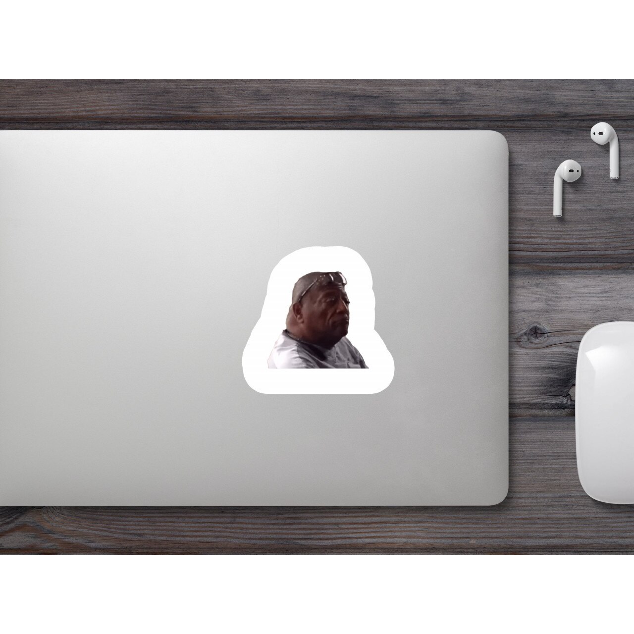 Set 4 bucati, Sticker decorativ, Michael Jordan trist meme, Rezistent ...