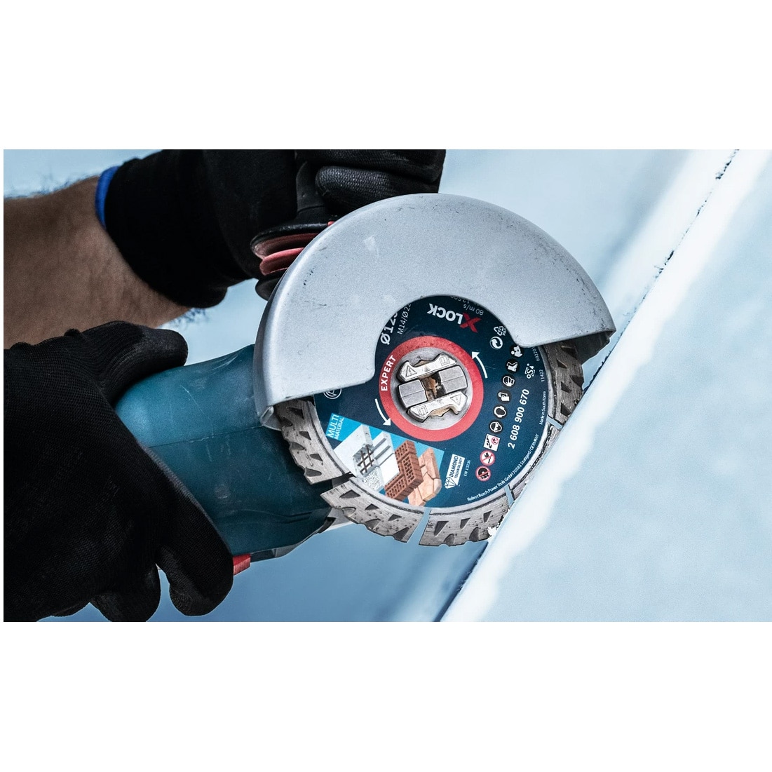 Disc de taiere diamantat Bosch Expert MultiMaterial 2608900670, 125x2 ...