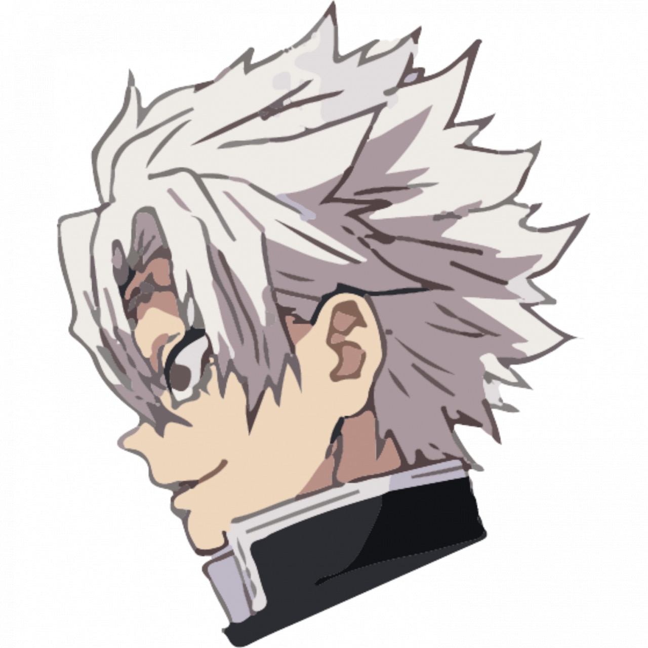 Set 4 bucati, Sticker decorativ, Sameni Demon Slayer Kimetsu no Yaiba ...