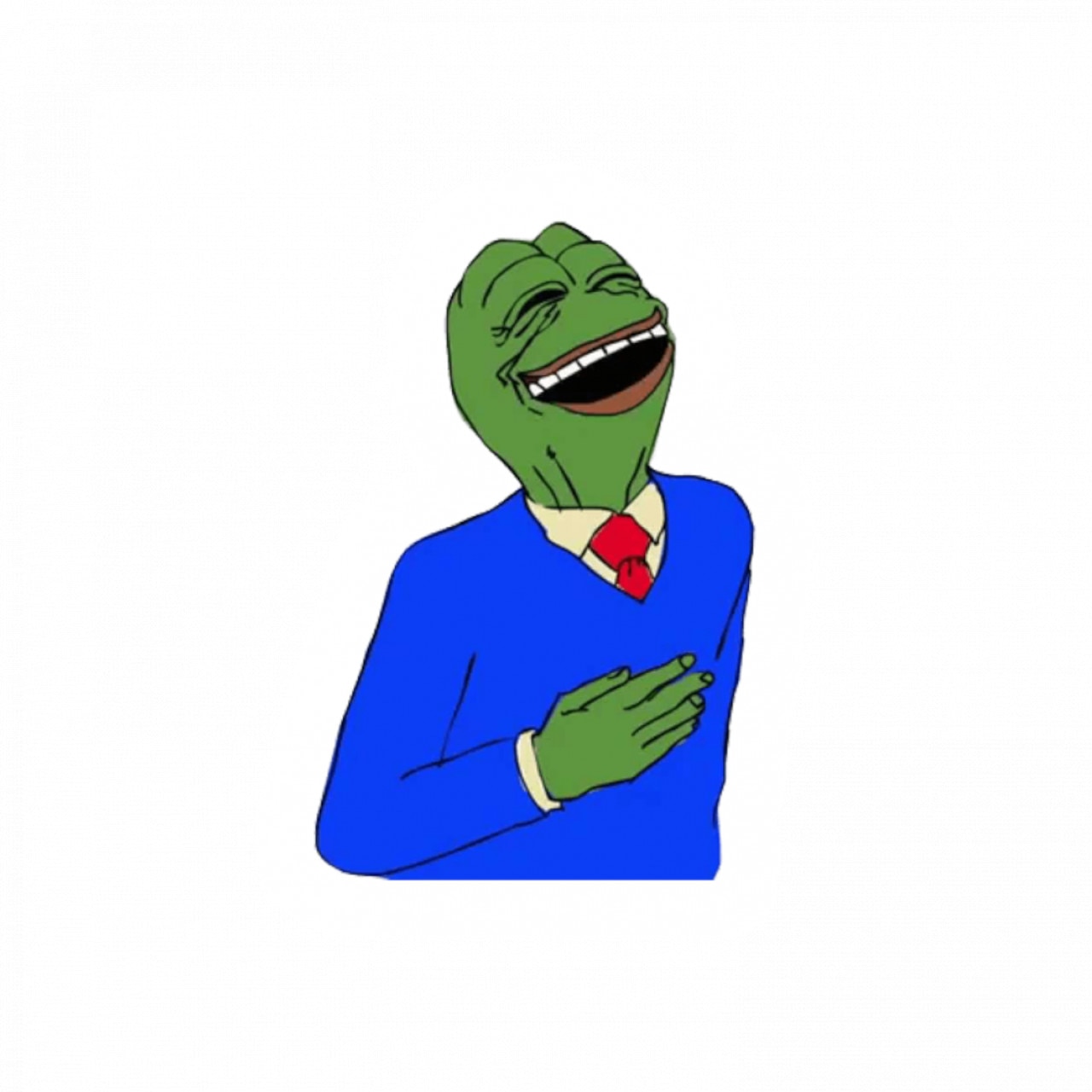 Set 5 bucati, Sticker decorativ, Pepe the Frog meme, Rezistent la apa ...