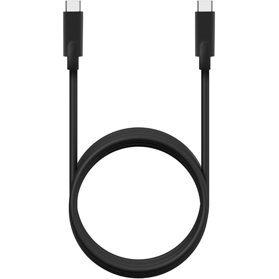 Cablu de incarcare, transfer de date USB tip C la tip C 1.5 M negru 60W ...