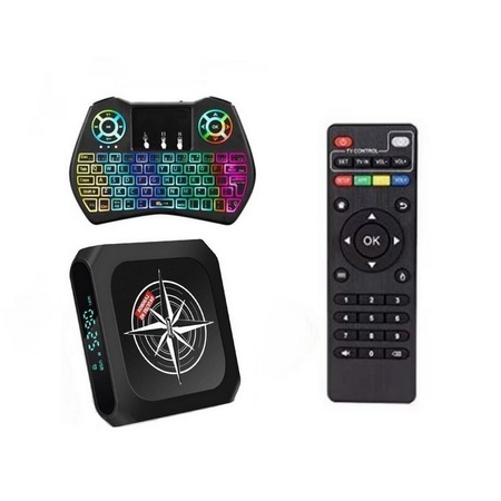 Mini PC Tv Box Andowl UltraHD 4GB/64GB Android 11 Smart TV 2.4G+5G WiFi ...