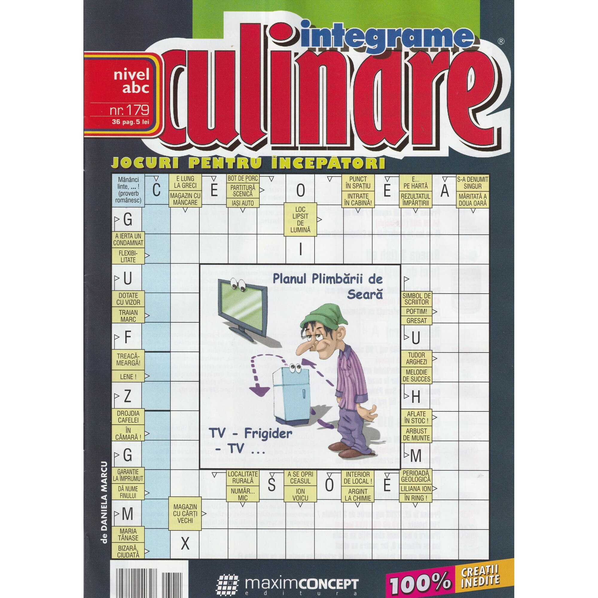 Integrame culinare 179 - nivel usor, Maxim - eMAG.ro