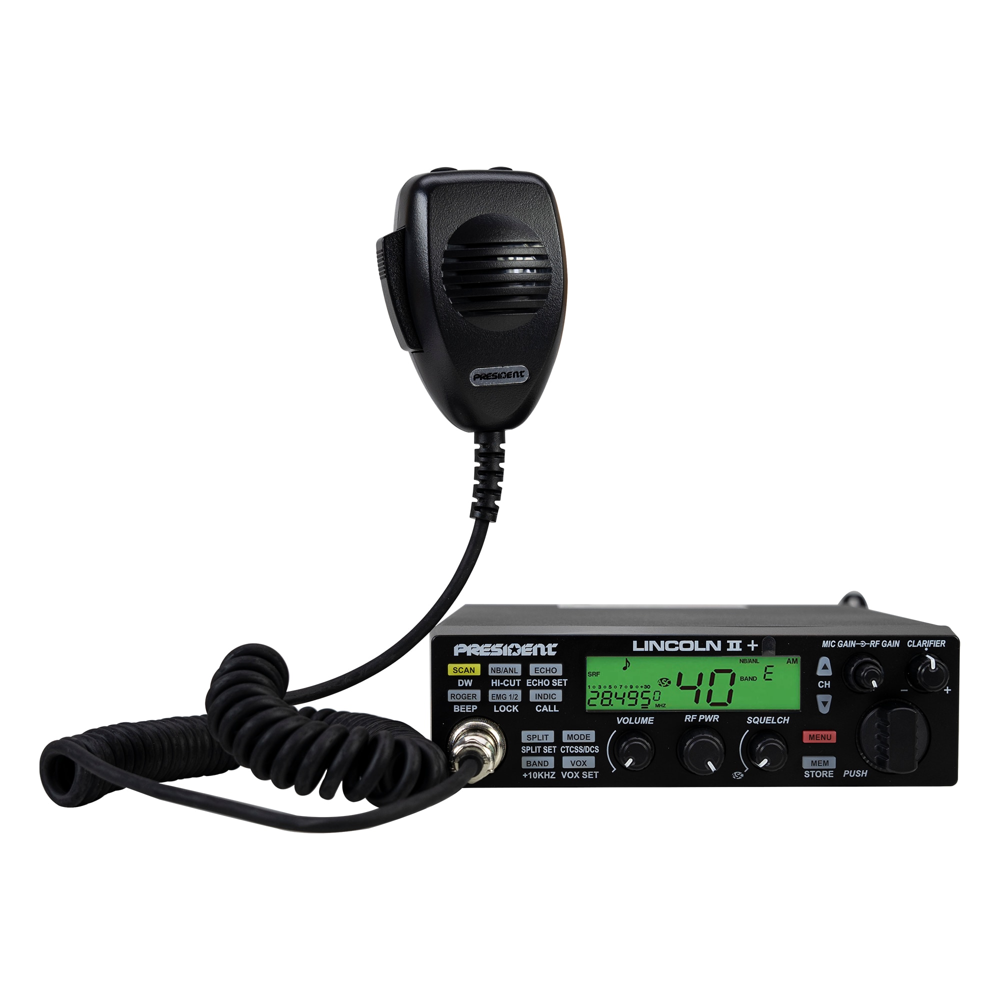 Statie radioamatori President LINCOLN II, 10/12M, Roger Beep, ANL, NB ...